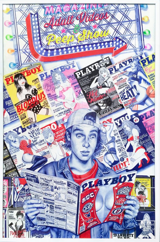 In Girls We Trust: The Superb Bic Pen Illustrations By Helena Hauss ...