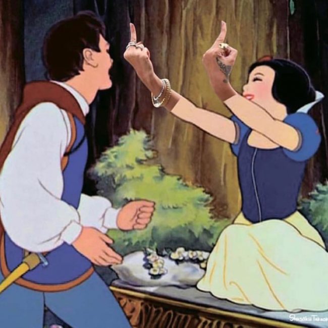 Japanese Artist Takes Away The Innocence From Disney Characters And ...