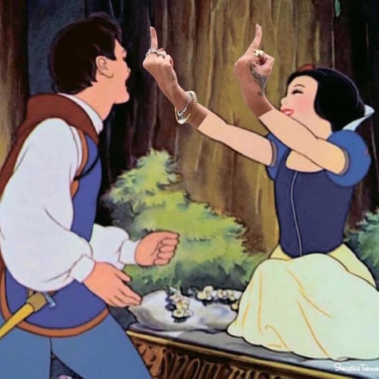 Japanese Artist Takes Away The Innocence From Disney Characters And ...