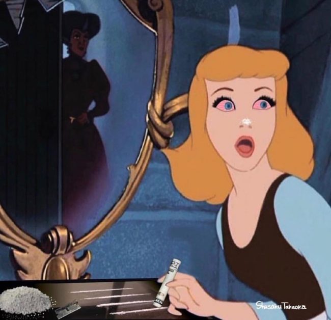 Japanese Artist Takes Away The Innocence From Disney Characters And ...