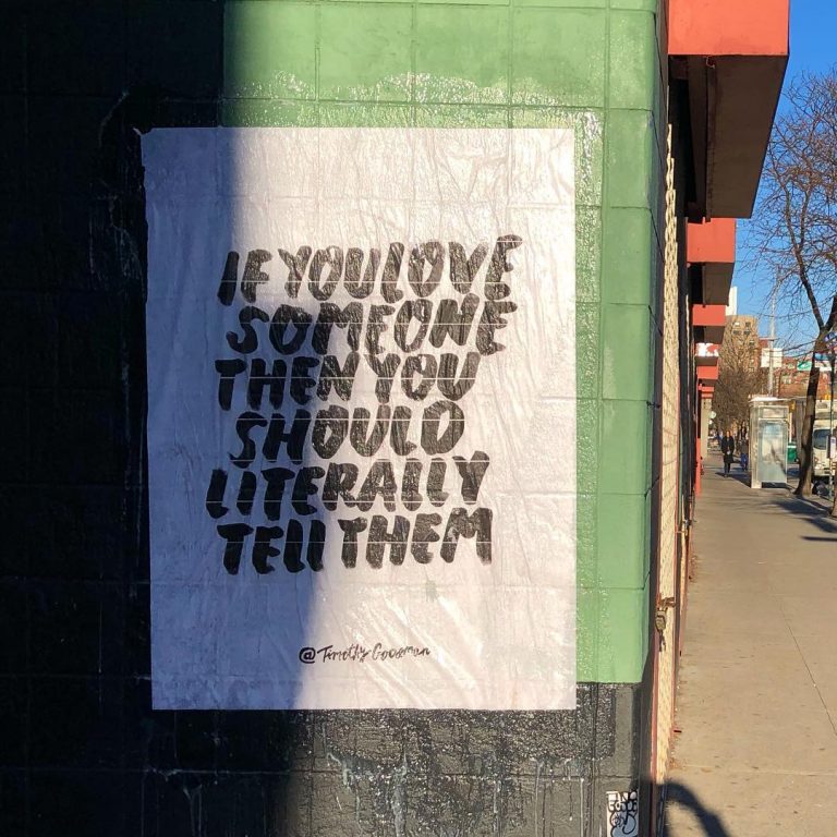 Street Artist Timothy Goodman Covers The World In Raw Emotion » Design ...