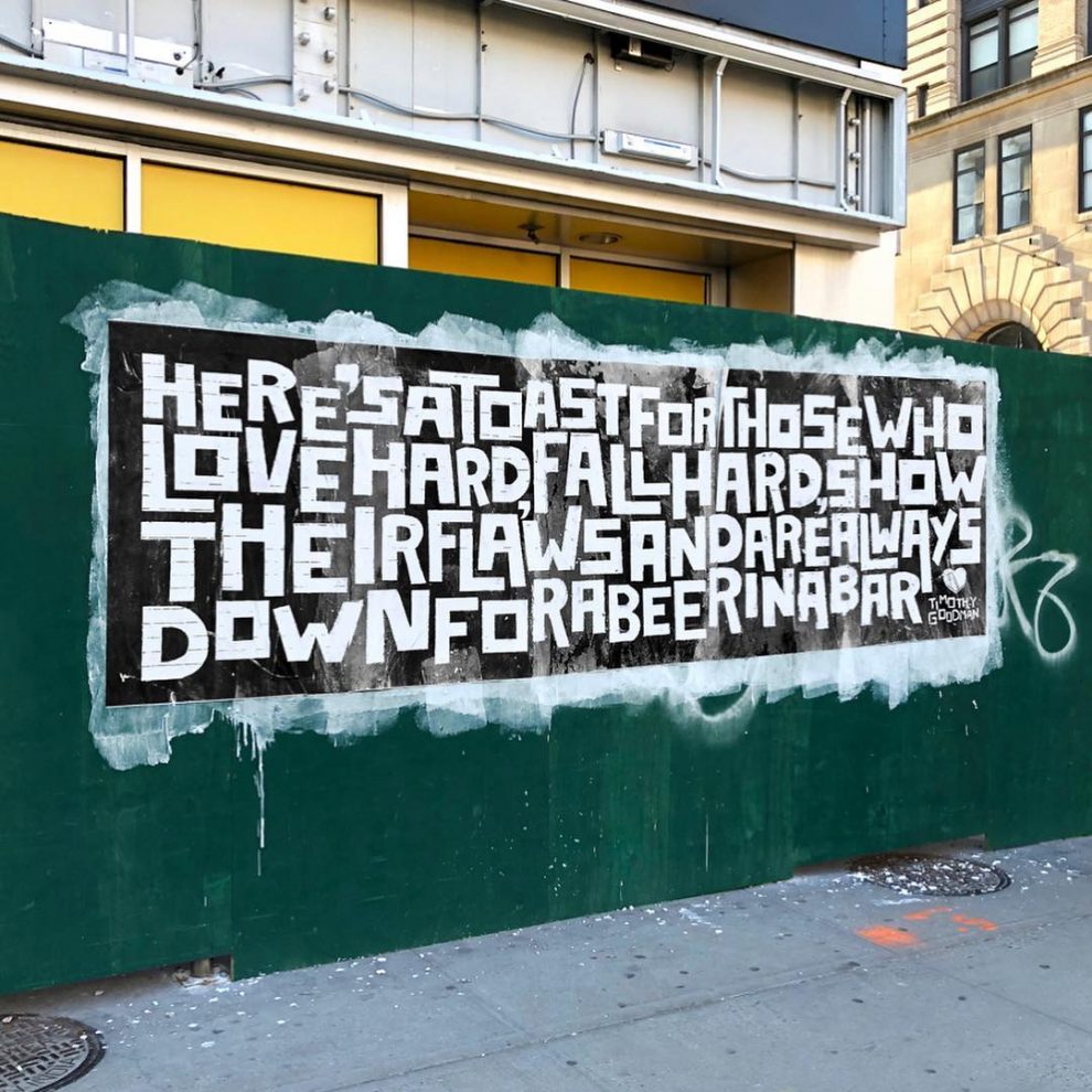 Street Artist Timothy Goodman Covers The World In Raw Emotion » Design ...