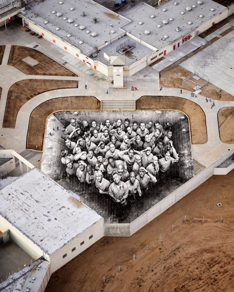 A Street Artist Creates Giant Mural In A Maximum Security Prison In ...