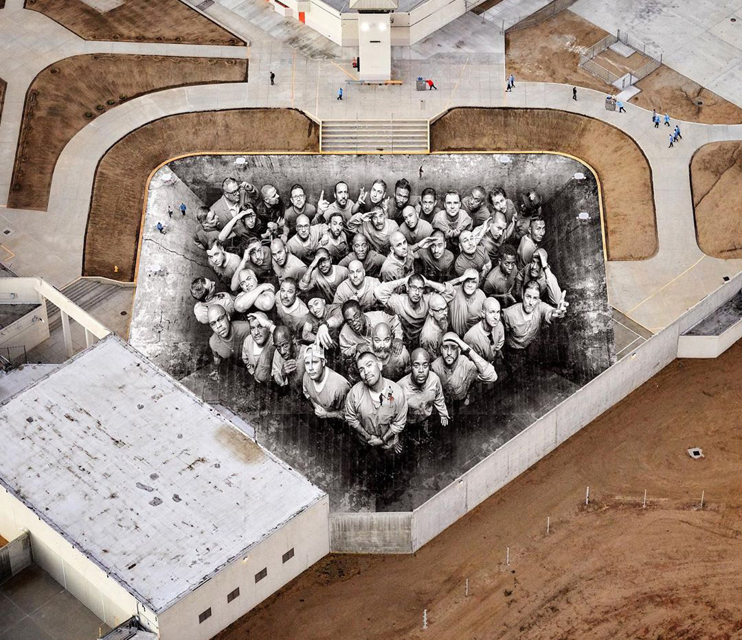 A Street Artist Creates Giant Mural In A Maximum Security Prison In ...