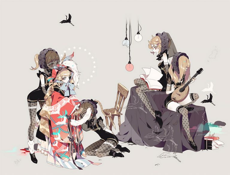 Life, Death And Dreams: The Beautiful And Fashionable Art Of Shikimi ...