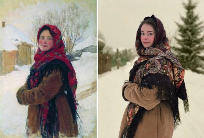 Russian Artists Recreate Famous Paintings And Have Much Fun » Design ...