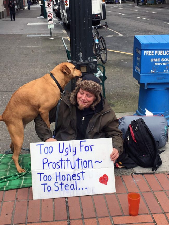 Funny Homeless Signs That May Actually Work » Design You Trust — Design ...