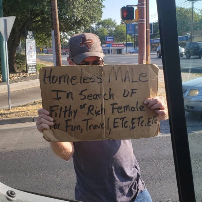 Funny Homeless Signs That May Actually Work » Design You Trust — Design ...