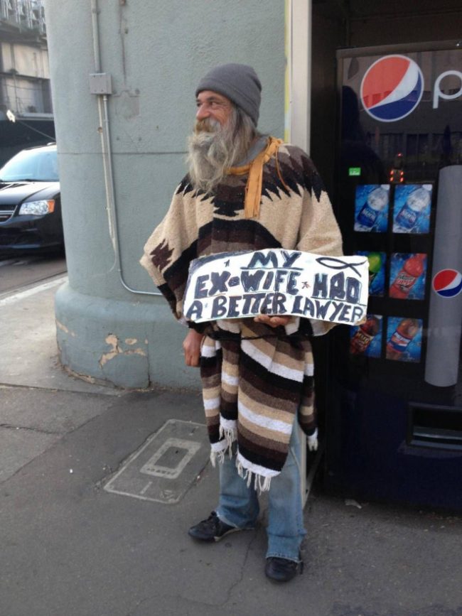 Funny Homeless Signs That May Actually Work » Design You Trust — Design ...