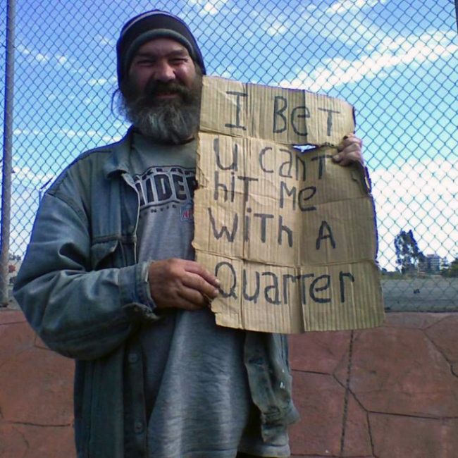 Funny Homeless Signs That May Actually Work » Design You Trust — Design ...