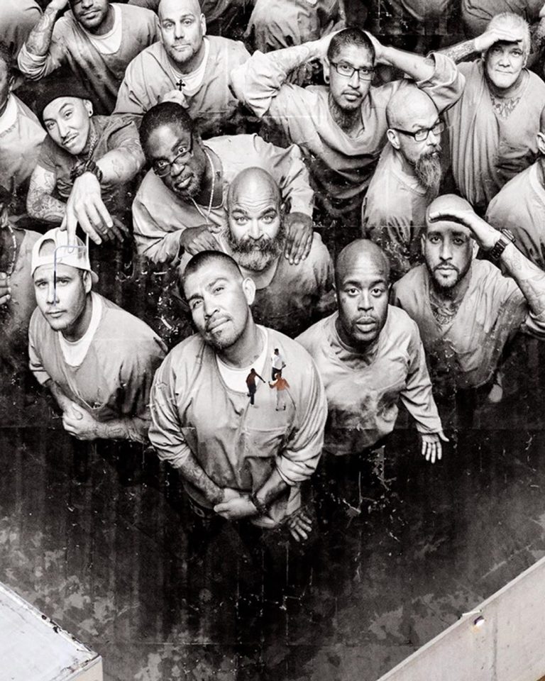 A Street Artist Creates Giant Mural In A Maximum Security Prison In ...