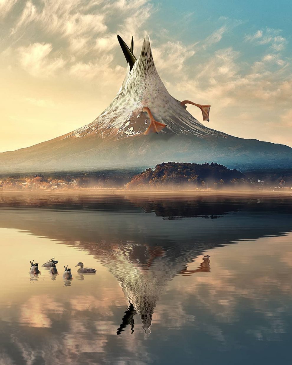 Digital Artist Turns Nature’s Images Into Animals » Design You Trust ...