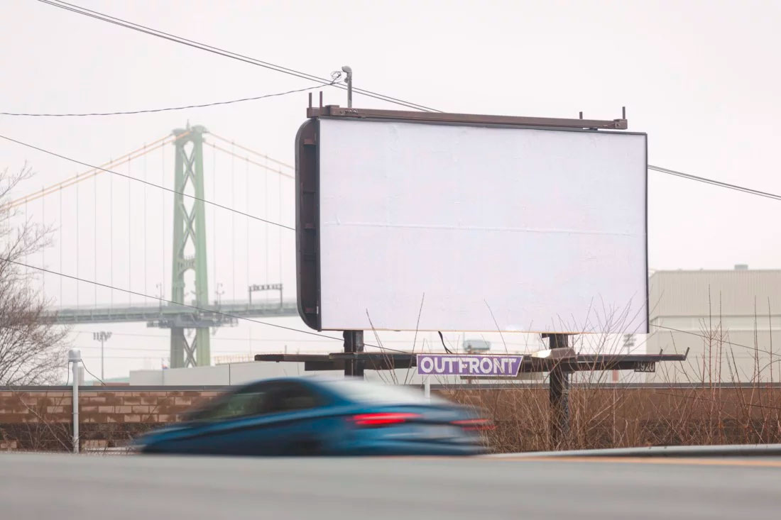 Creative Agency Buys $10k Of Blank Ad Space To Give Everyone A Break ...