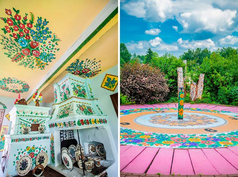 Painted Cottages Of Poland: Beautiful House Decorating Tradition That ...