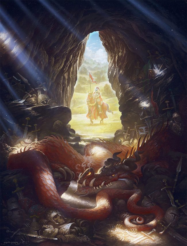 A Plague Of Dragons: The Superb Fantasy Artworks By Justin Gerard » Design You Trust — Design ...