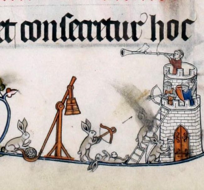 Why So Many Medieval Manuscripts Depict Violent Rabbits? » Design You ...