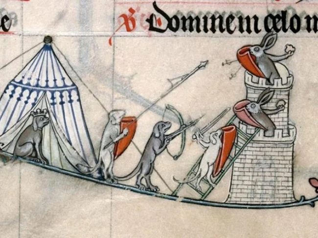 Why So Many Medieval Manuscripts Depict Violent Rabbits? » Design You ...