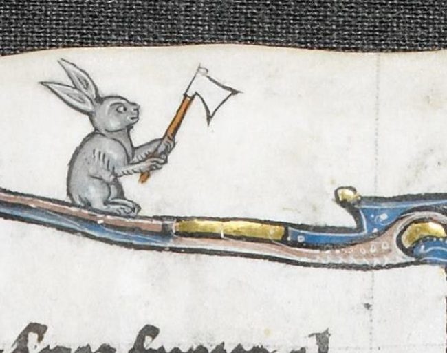 Why So Many Medieval Manuscripts Depict Violent Rabbits? » Design You ...
