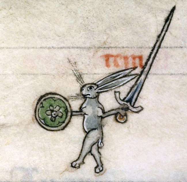 Why So Many Medieval Manuscripts Depict Violent Rabbits? » Design You ...