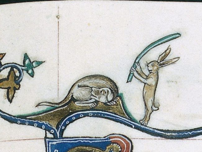 Why So Many Medieval Manuscripts Depict Violent Rabbits? » Design You ...
