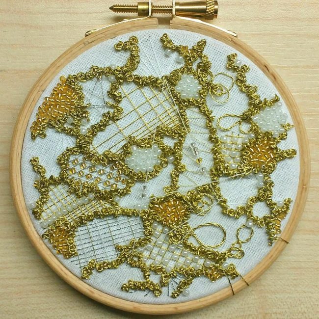 Artist Makes Stunning Aerial Embroidery That Showcases The Hidden ...