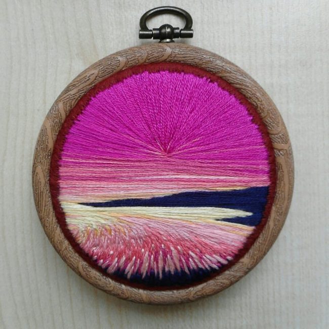 Artist Makes Stunning Aerial Embroidery That Showcases The Hidden ...