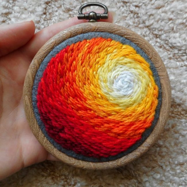 Artist Makes Stunning Aerial Embroidery That Showcases The Hidden ...