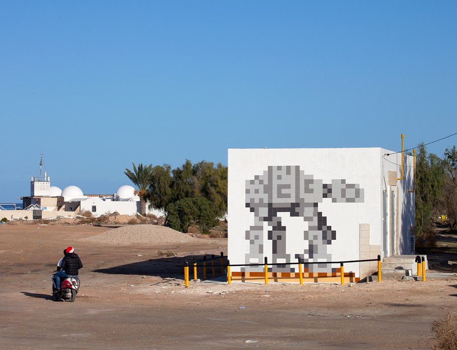 Invader’s New ‘Star Wars’ Street Art Project Pays Homage To OG Filming ...