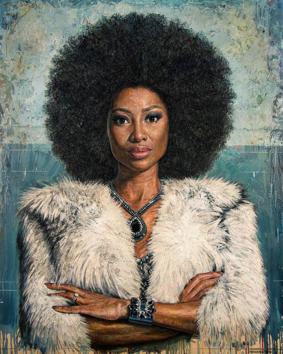This Artist Paints Portraits Of Strong African-American Women » Design ...