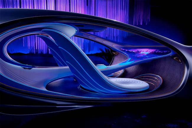 Mercedes-Benz Unveils Scale-Covered Concept Car Inspired By Avatar ...