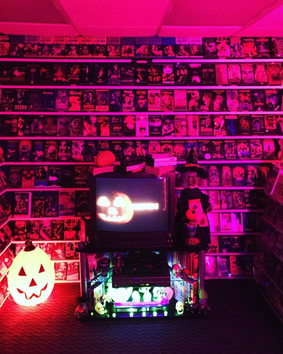 Guy Builds A VHS ‘Store’ In His Basement And It Might Give You ...