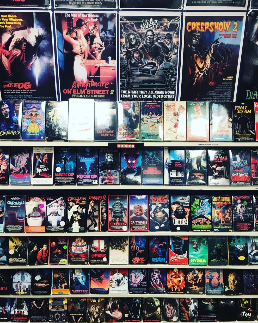 Guy Builds A VHS ‘Store’ In His Basement And It Might Give You ...