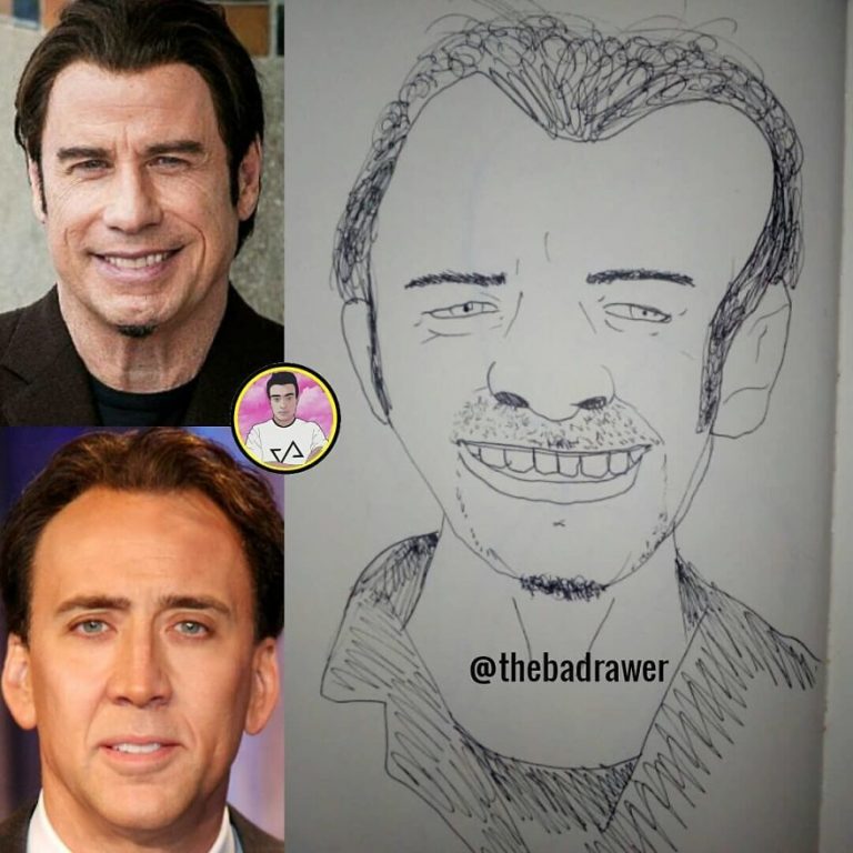 These Funnily Terrible Portraits Of Famous People Drawn By This ‘Artist ...