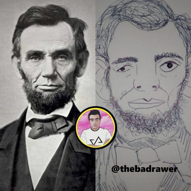 These Funnily Terrible Portraits Of Famous People Drawn By This ‘Artist ...