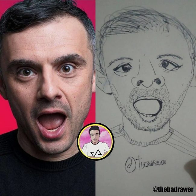 These Funnily Terrible Portraits Of Famous People Drawn By This ‘Artist ...
