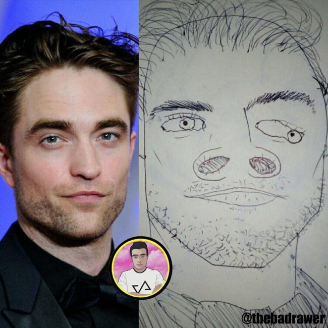 These Funnily Terrible Portraits Of Famous People Drawn By This ‘Artist ...