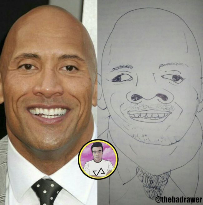 These Funnily Terrible Portraits Of Famous People Drawn By This ‘Artist ...