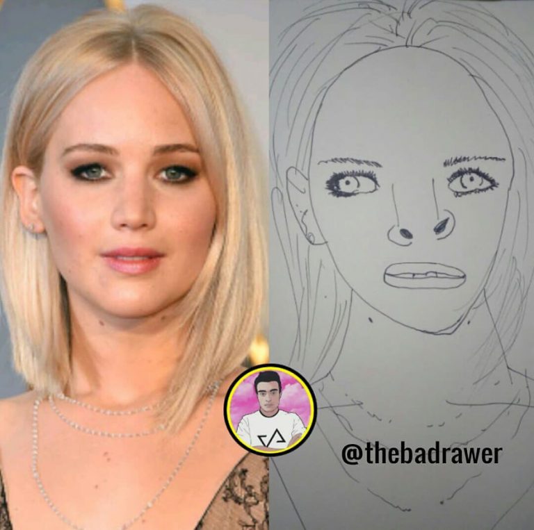 These Funnily Terrible Portraits Of Famous People Drawn By This ‘Artist ...