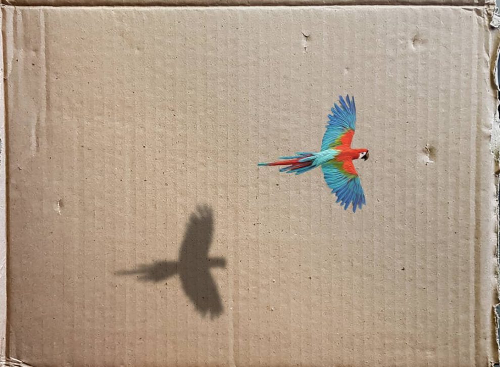 Artist Uses Layers Of Paint And Digital Art To Create Mesmerizing ...