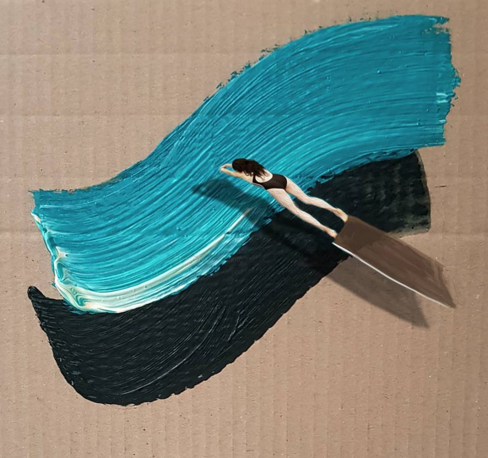 Artist Uses Layers Of Paint And Digital Art To Create Mesmerizing ...