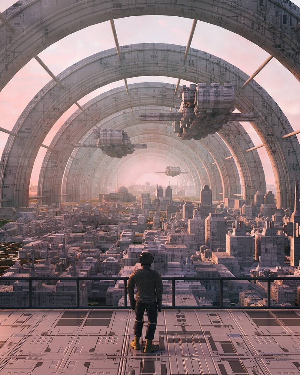 The 3D Artist Inward Brings To Light Sublime Cyberpunk Worlds » Design ...