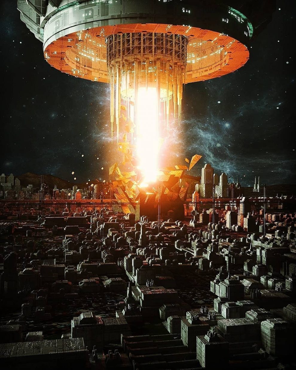 The 3D Artist Inward Brings To Light Sublime Cyberpunk Worlds » Design ...