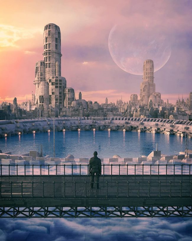 The 3D Artist Inward Brings To Light Sublime Cyberpunk Worlds » Design ...