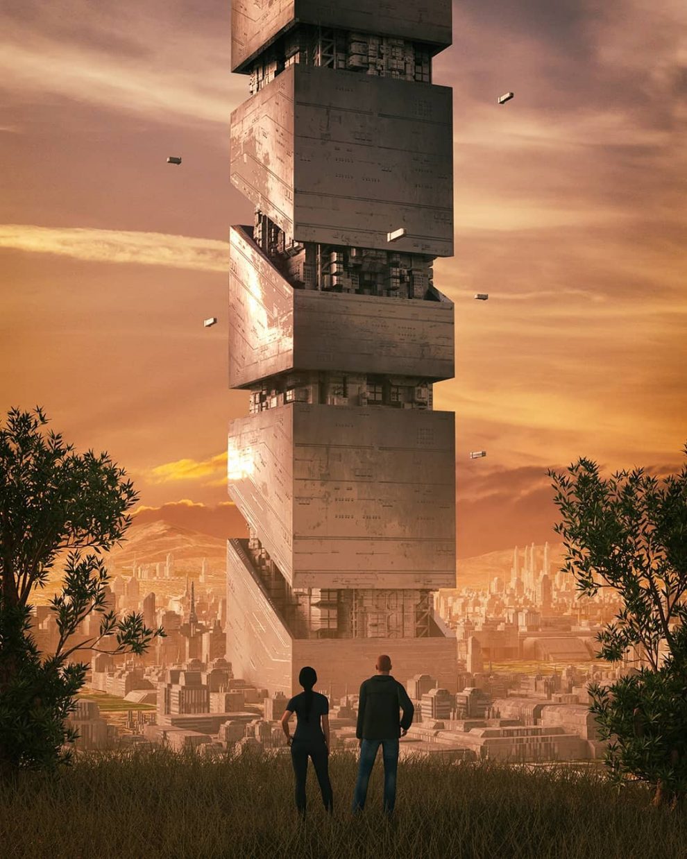 The 3D Artist Inward Brings To Light Sublime Cyberpunk Worlds » Design ...