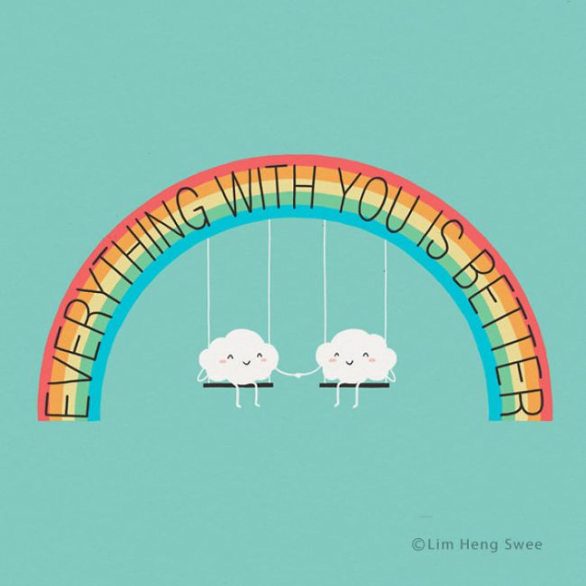 17 Drawings That Prove That Love Is Everywhere And In Everything ...