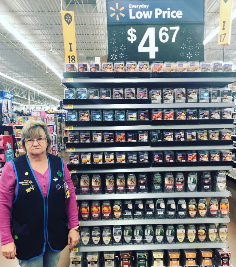 Walmart Keeps Posting Pictures of This Employee Posing With Stuff, She ...