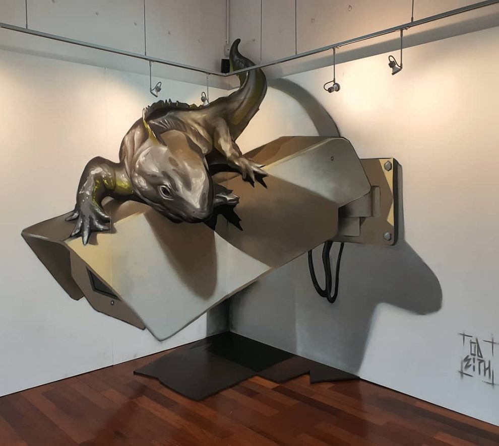 Sergio Odeith Creates Amazing 3D Murals That Jump Off The Walls ...