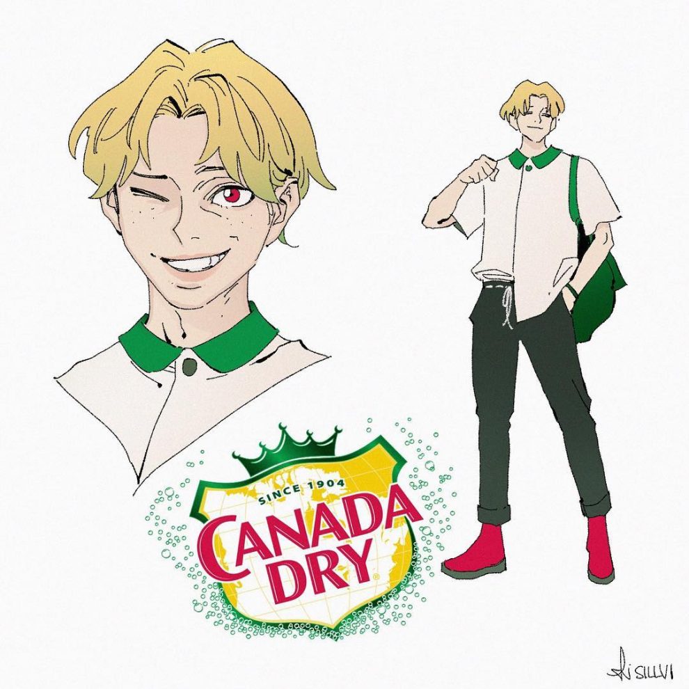 Canadian Artist Turns Popular Brands Into Stylish Anime Characters ...