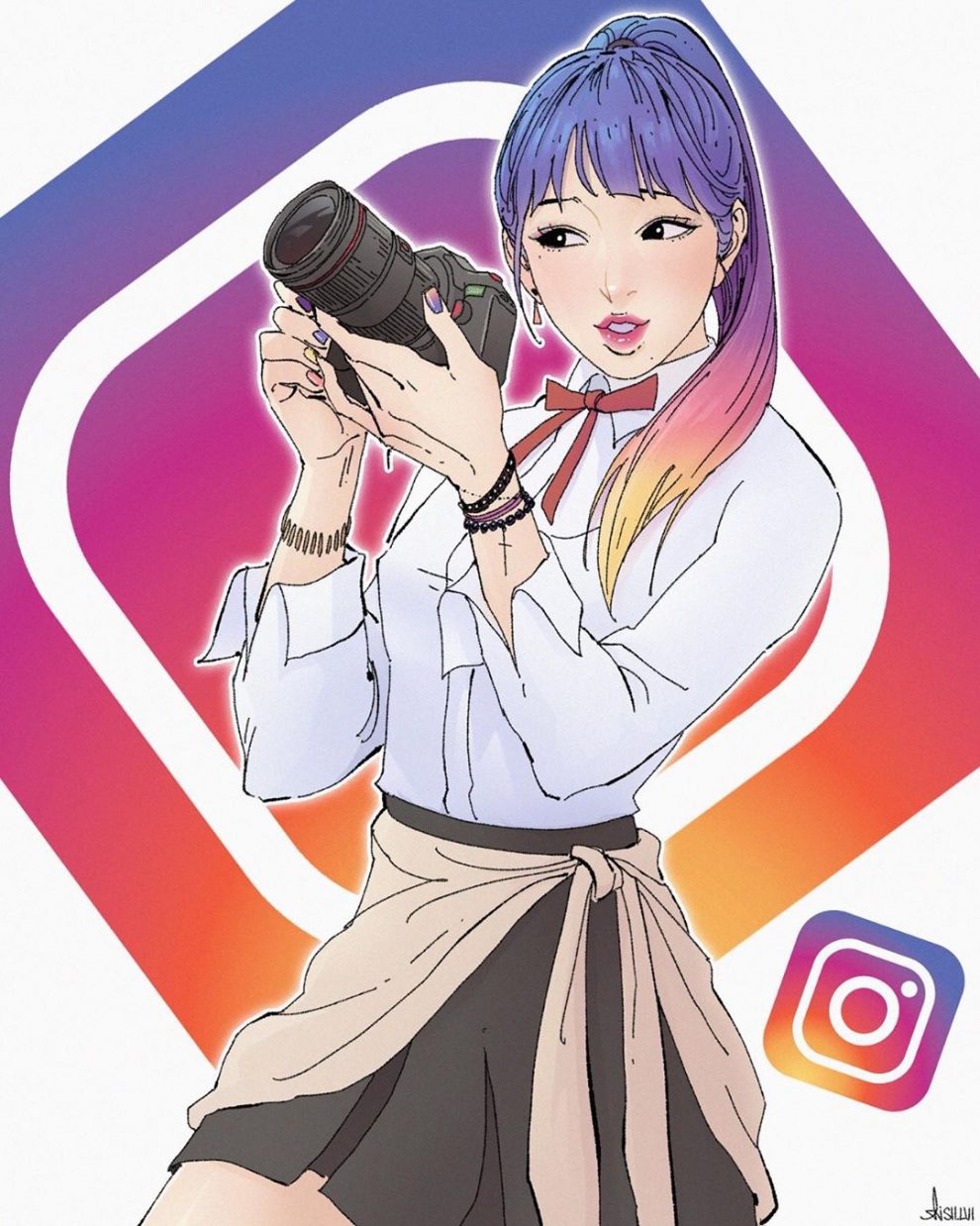 Canadian Artist Turns Popular Brands Into Stylish Anime Characters ...