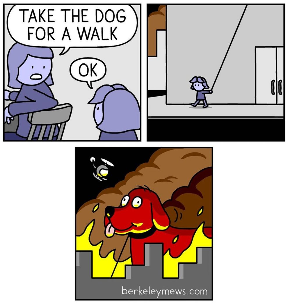 Artist Adds Dark Humor To His Comics That Look Innocent At First ...
